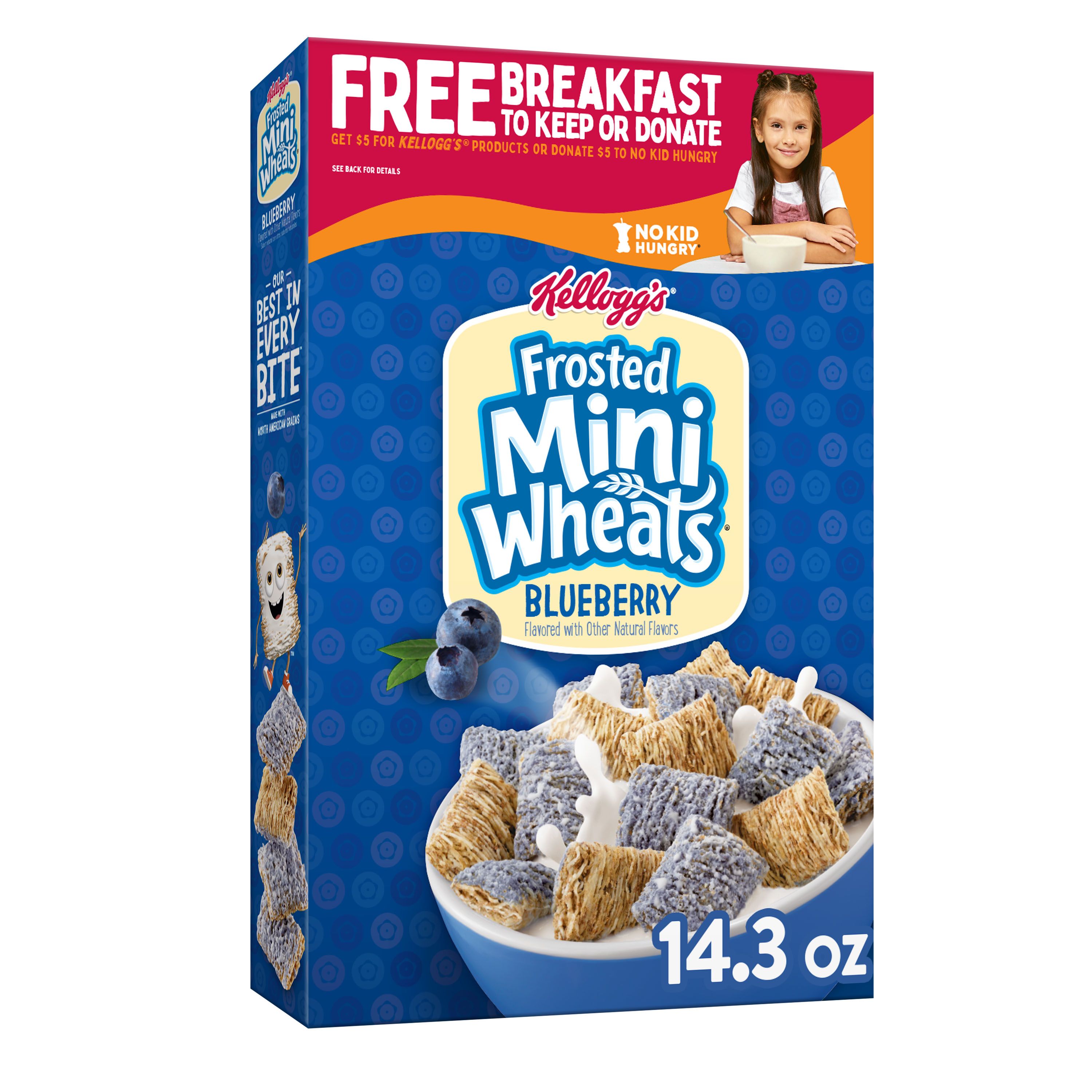 Kellogg's Frosted Mini Wheats Blueberry 405g | Kostur.is