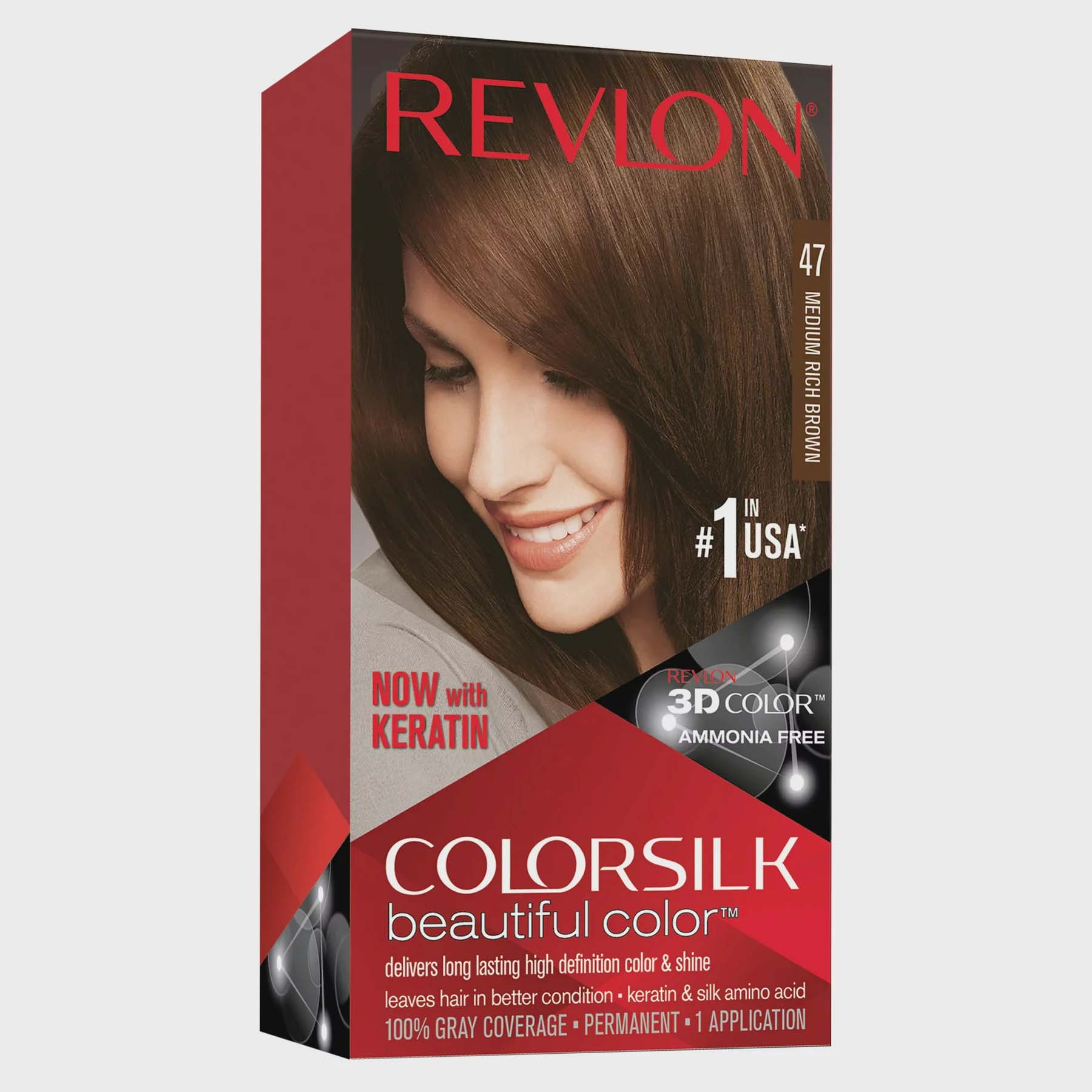 Revlon Colorsilk 47 Medium Rich Brown 1stk | Kostur.is