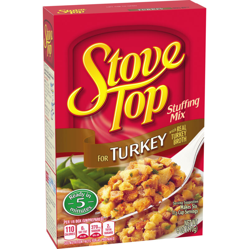 Stove Top Turkey Stuffing Mix 170g | Kostur.is